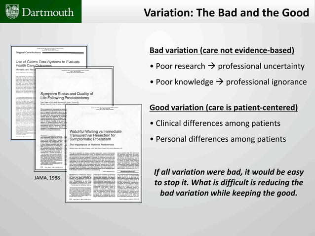 Dr Al Mulley: The Secret to Reducing Unwarranted Variations | PPT