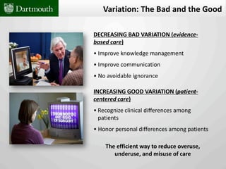 Dr Al Mulley: The Secret to Reducing Unwarranted Variations | PDF