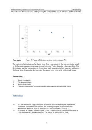 Burner rim geometry effect on flame stability | PDF
