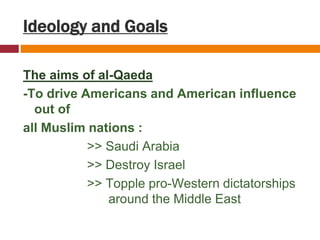 Al-Qaeda Terrorist PPT | PPTX