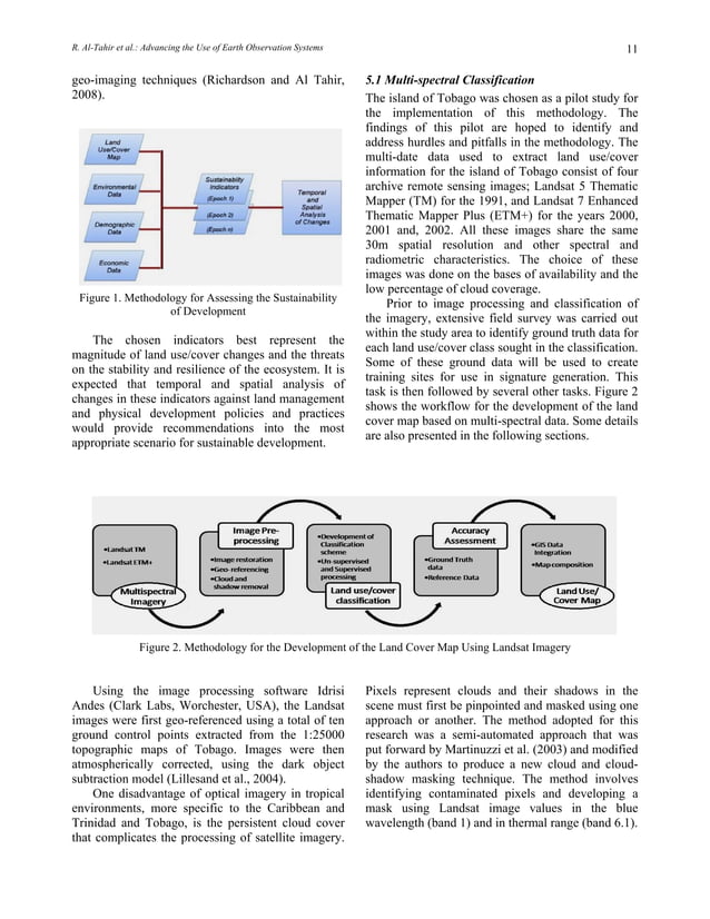 Advancing the Use of Earth Observation Systems for the Assessment of ...