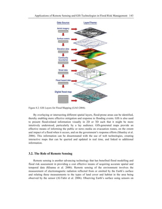 APPLICATIONS OF REMOTE SENSING AND GIS TECHNOLOGIES IN FLOOD RISK MANAGEMENT | PDF