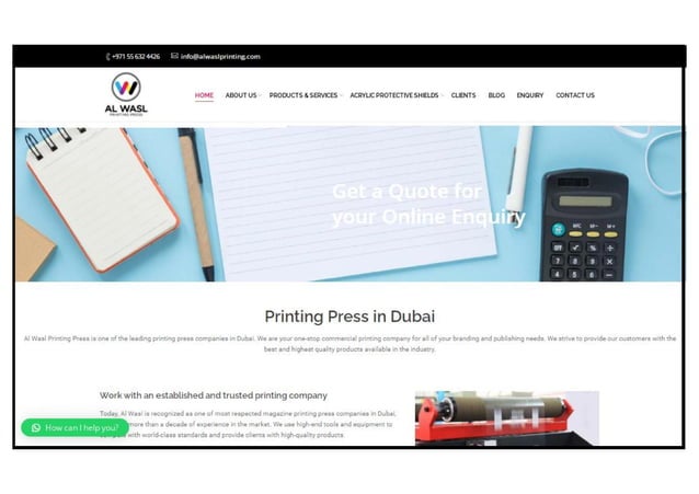 Al Wasl Printing | PDF