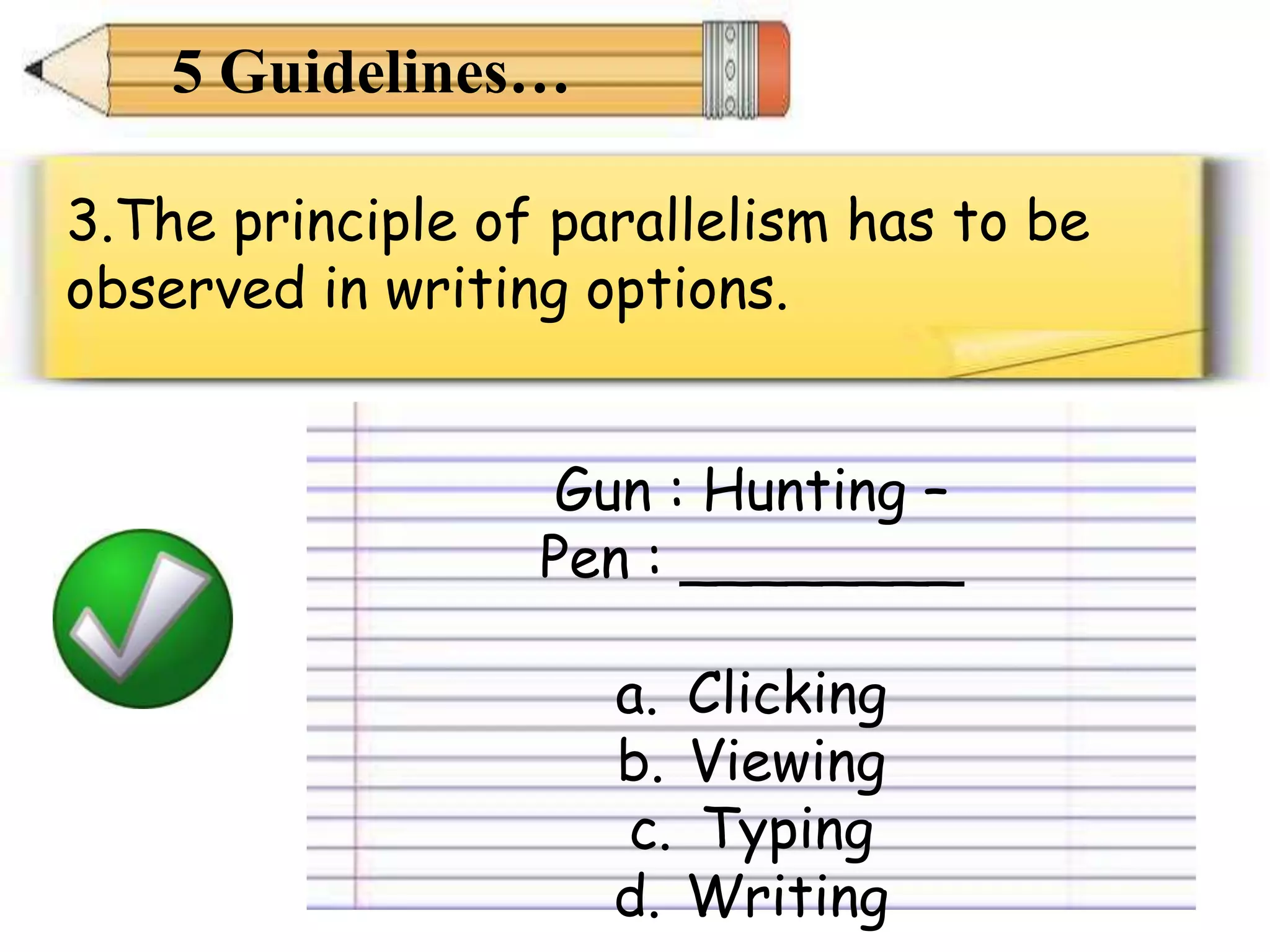 Constructing Objective Paper And Pencil Tests | PPTX
