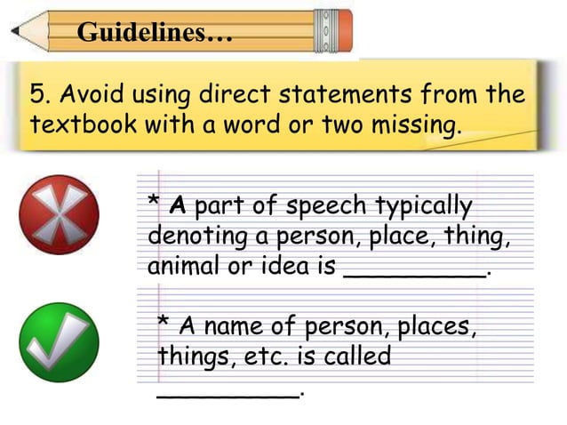 Constructing Objective Paper And Pencil Tests | PPTX | Educational ...