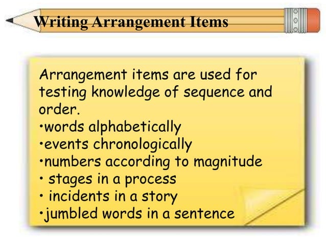 Constructing Objective Paper And Pencil Tests | PPTX | Educational ...