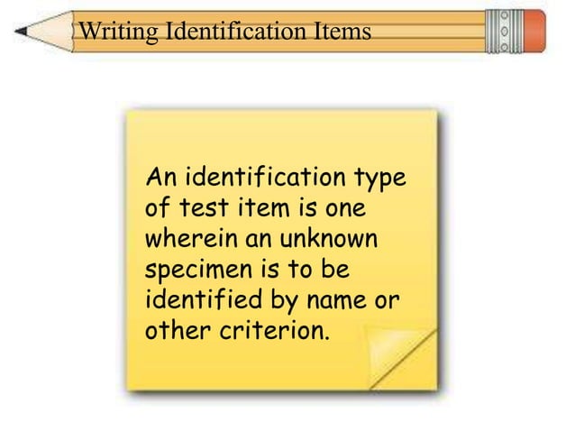 Constructing Objective Paper And Pencil Tests | PPTX | Educational ...