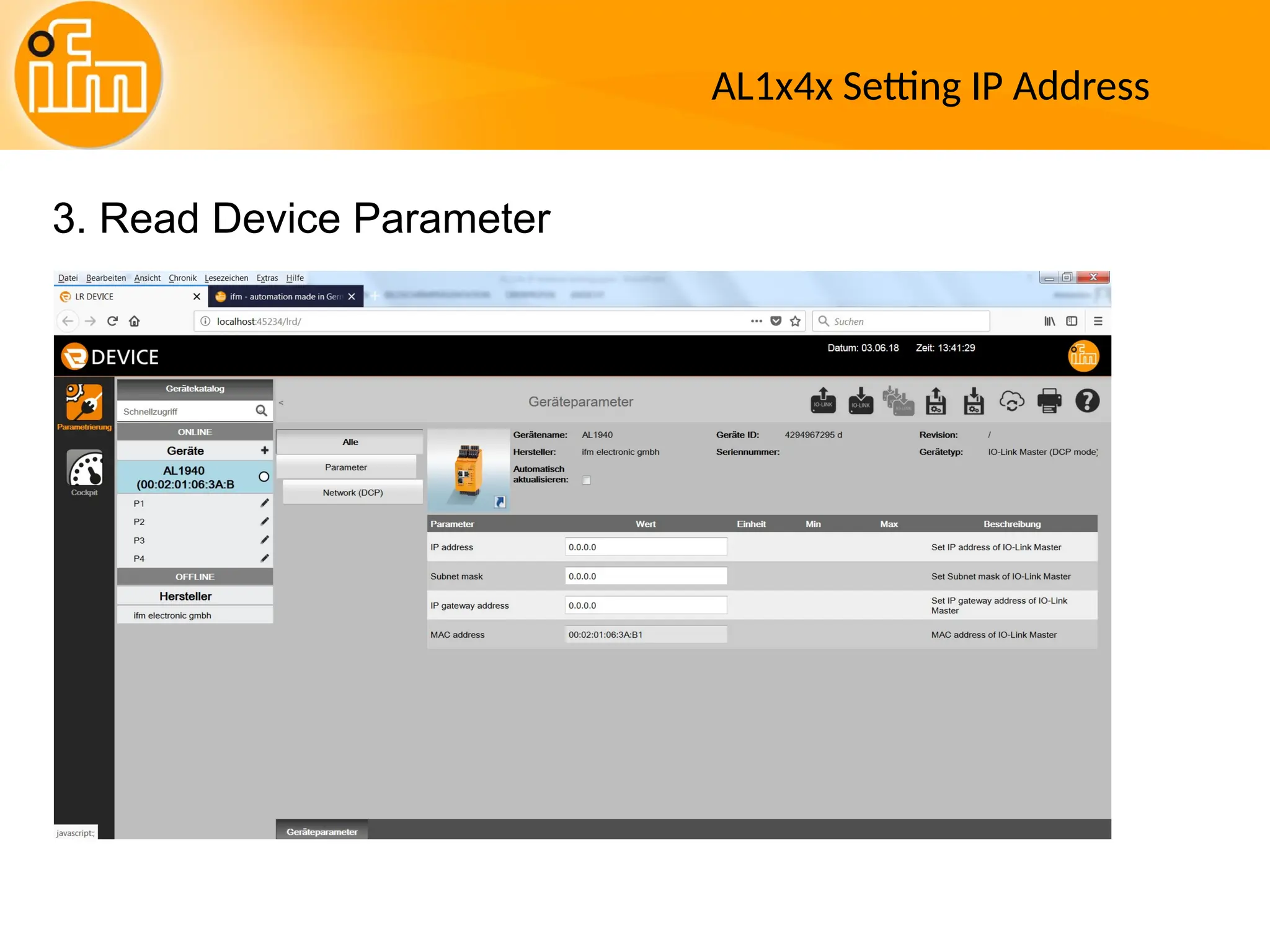 Configuración de Dirección IP para maestros IO-Link.pptx