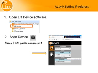 Configuración de Dirección IP para maestros IO-Link.pptx