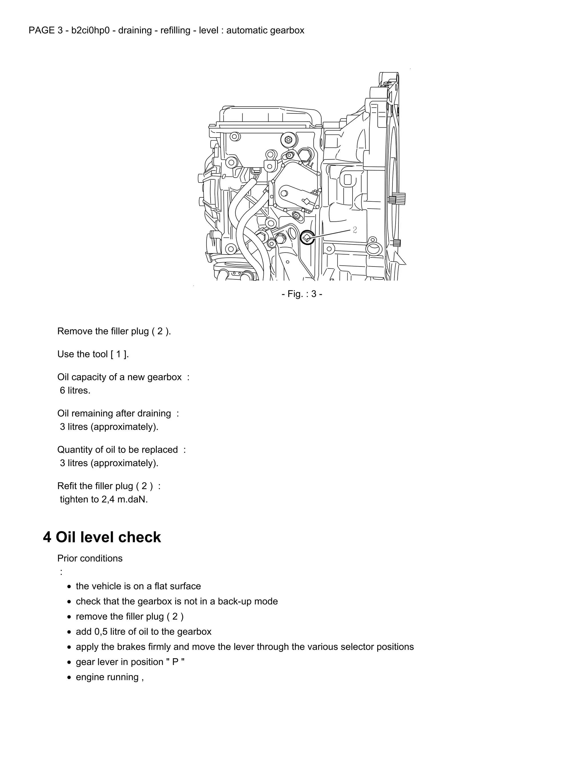 Al4 oil change | PDF