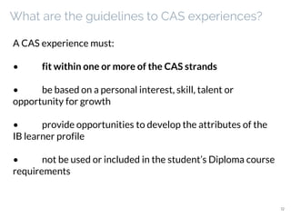 CAS Information Session | PPTX