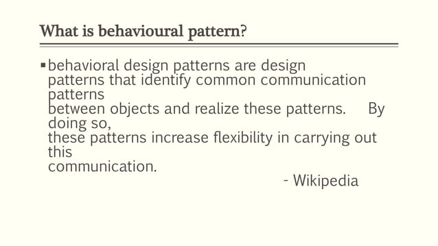Design Pattern Template Method In Java Ppt
