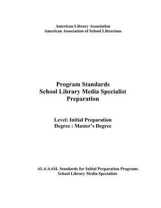 ALA-AASL Standards | PDF