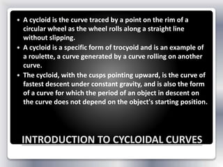 Cycloidal Curve | PPTX