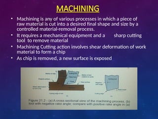 Classification of machining processes (PT) | PPT