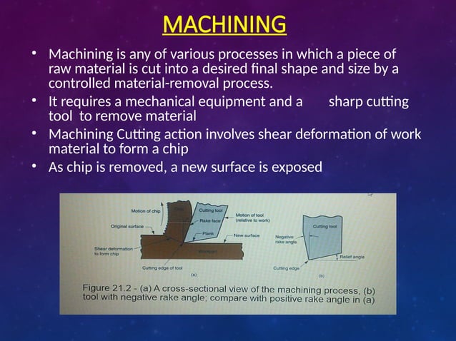 Classification of machining processes (PT) | PPT