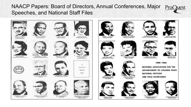 Documenting a Century of Civil Rights Activism. Working with the NAACP ...