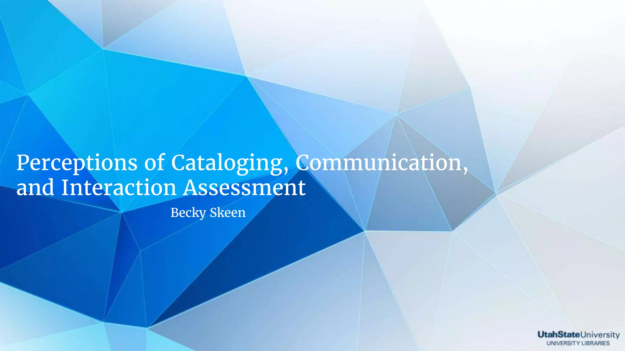 Charting Communication: Assessment and Visualization Tools for Mapping the Communication ...