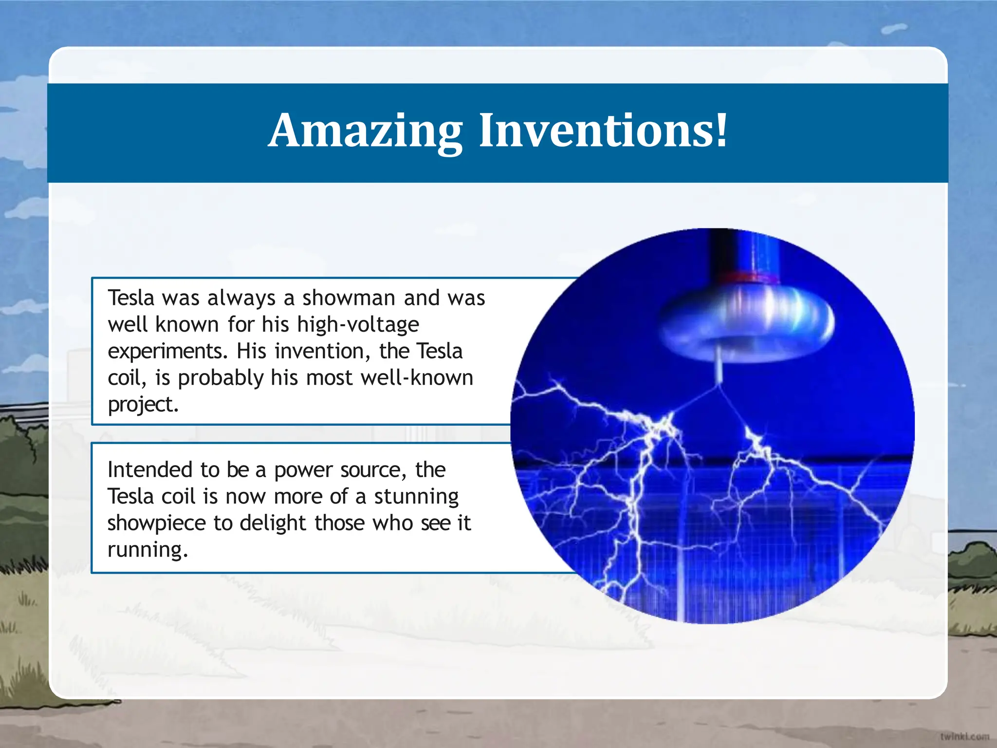 (The life and history of Nikola Tesla).pptx | Physics | Science
