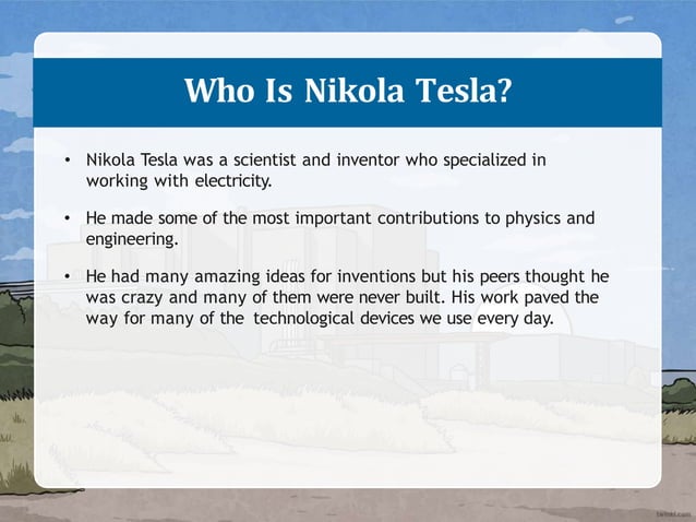 (The life and history of Nikola Tesla).pptx