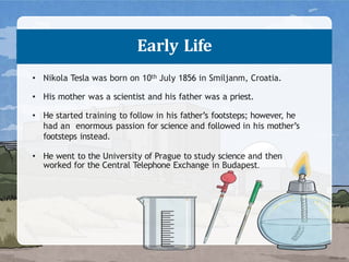 (The life and history of Nikola Tesla).pptx