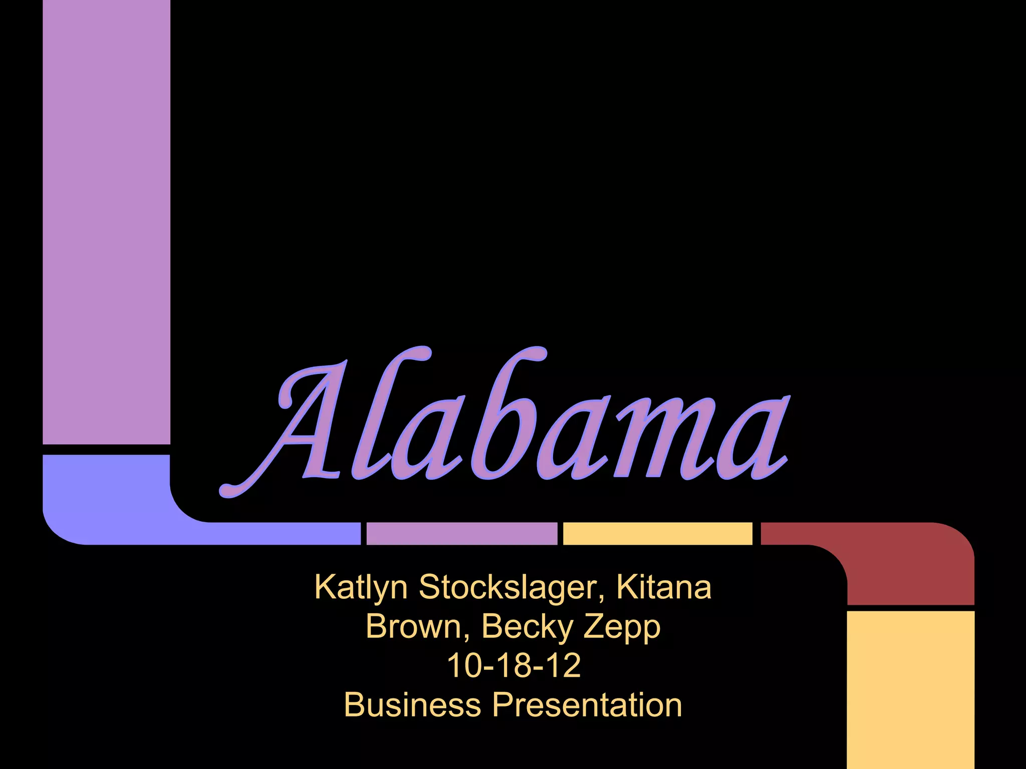 Alabama | PPT
