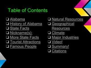 Alabama | PPTX