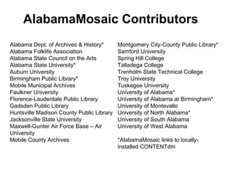 NAAL Statewide Digitization Program | PPT