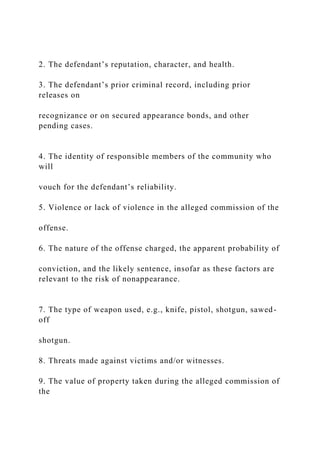 Alabama Rules of Criminal Procedure Rule 7. Release. .docx