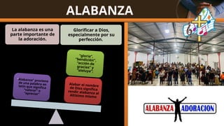 CONCEPTOS ALABANZA Y ADORACION TALLER EDUCACION CRISTIANA | PPTX