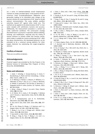 A label free and enzyme-free aptasensor for visual cd2+ detection based ...