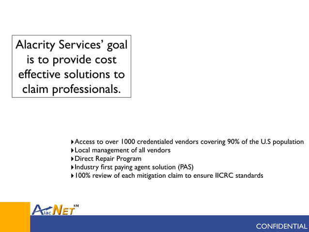 Alacrity Overview | KEY