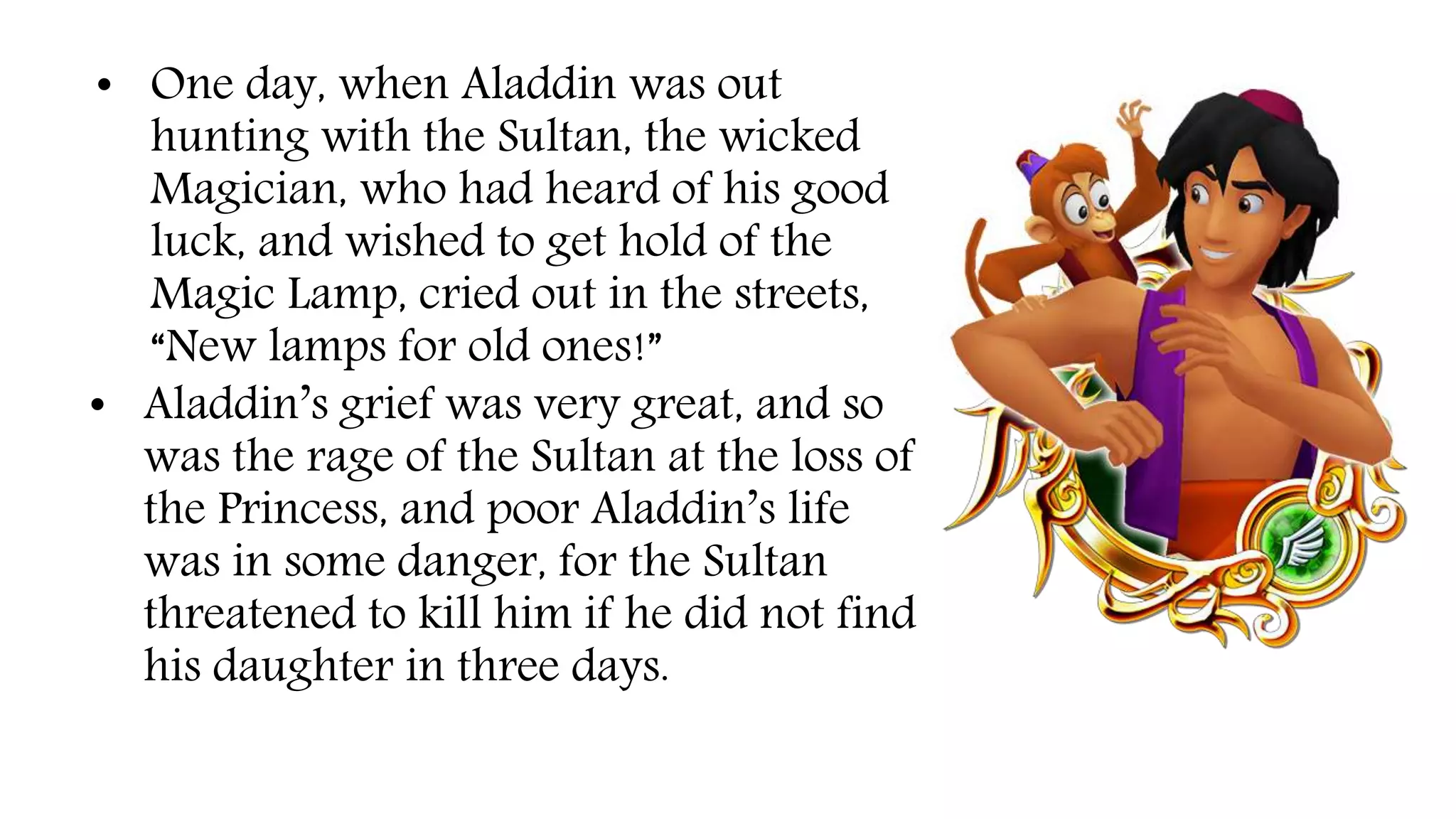 Aladdin and the Wonderful Lamp | PPTX