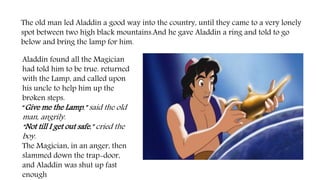 Aladdin and the Wonderful Lamp | PPTX
