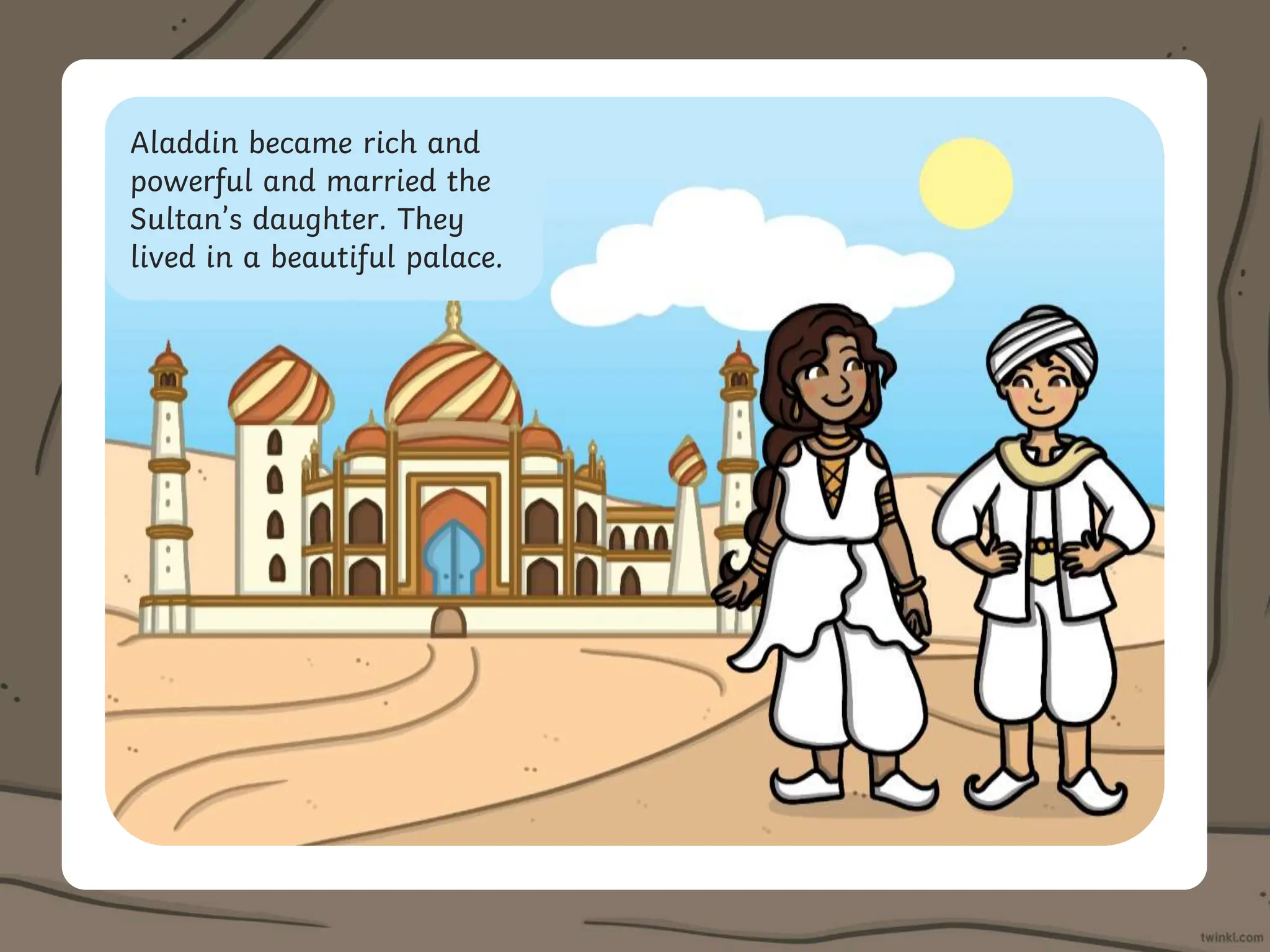 Aladdin story for kindergarten learners .pptx