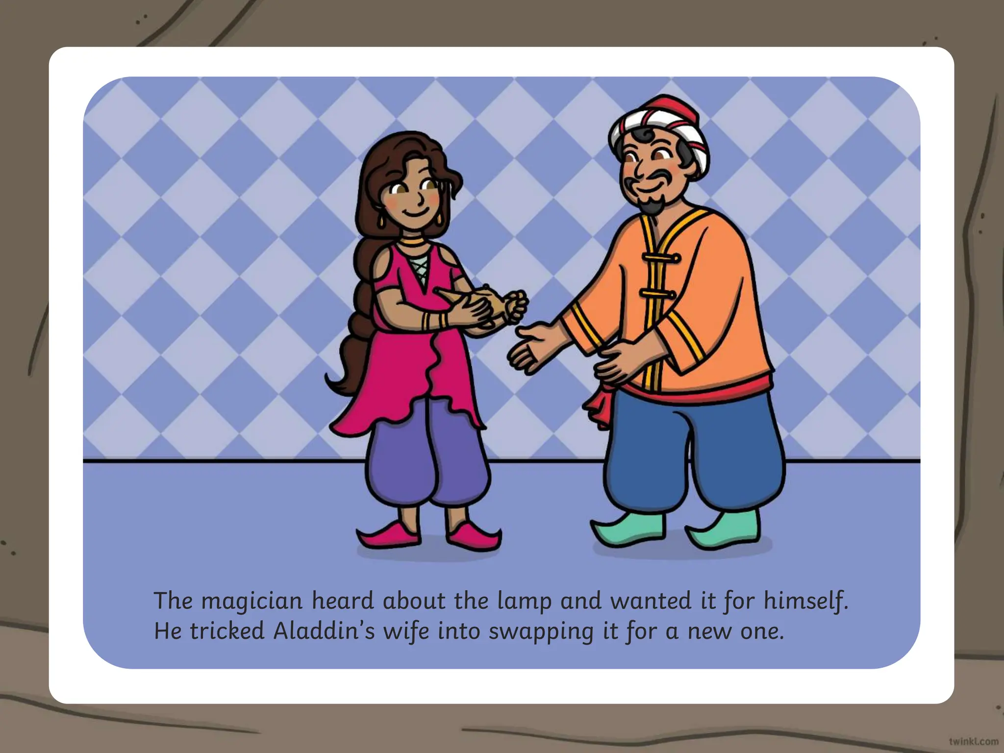 Aladdin story for kindergarten learners .pptx