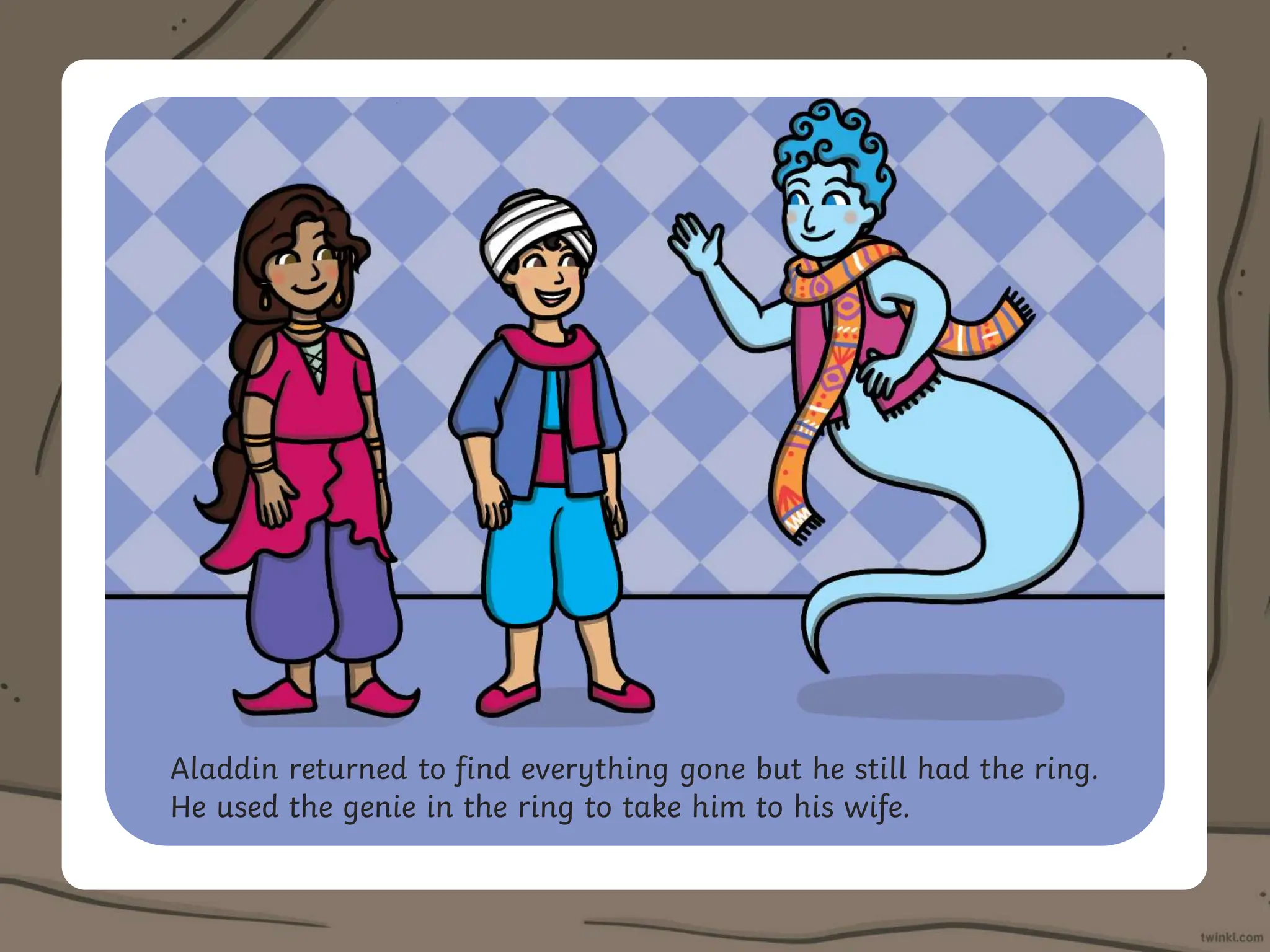 Aladdin story for kindergarten learners .pptx
