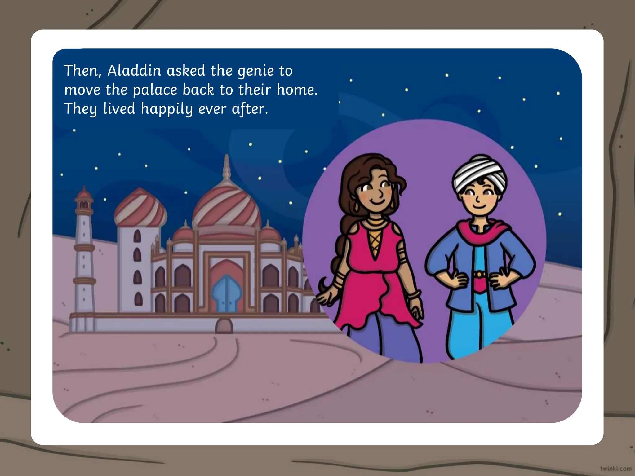 Aladdin story for kindergarten learners .pptx