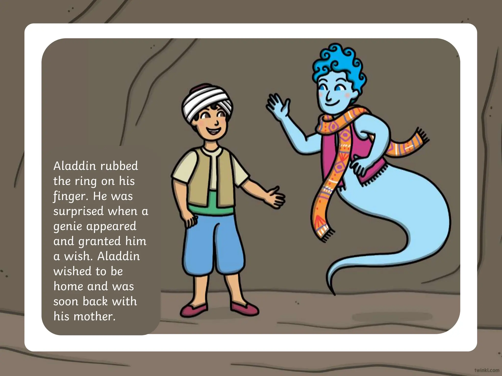 Aladdin story for kindergarten learners .pptx
