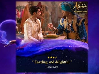 Disney's Aladdin #1 Movie in the world | PPT