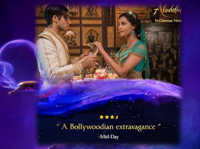 Disney's Aladdin #1 Movie in the world | PPTX