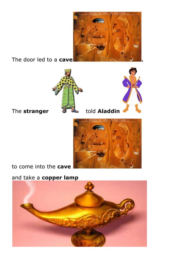 Aladdin and the wonderful lamp | PDF
