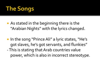 Aladdin presentation | PPT