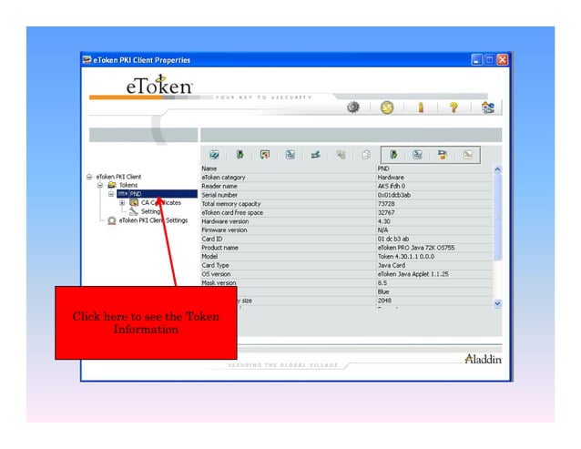 Aladdin token installation guide | PPT