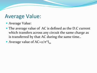 ELEMENTS OF ELECTRICAL ENGINEERING | PPT