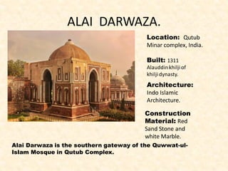 Alai darwaza sem iii | PPT