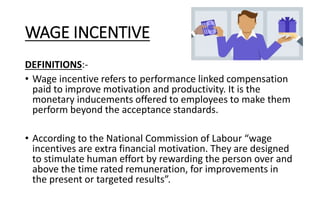 Ala ie job evaluation and insentives | PPTX