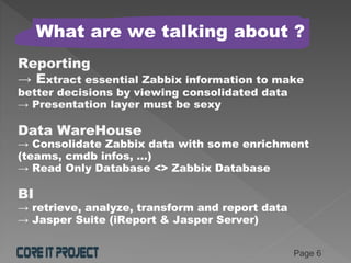 Alain Ganuchaud - Reporting Large Environment Zabbix Database | PDF