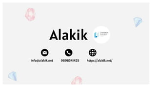 know more about gemstone and chakra stones here | alakik ppt | PPTX