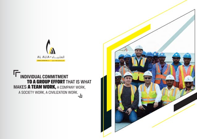 AL ALIA TRADING & CONTRACTING WLL | PPT